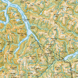 Fiordland - NZ Topo Map