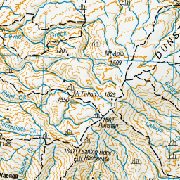 New Zealand Topographic Map - NZ Topo Map