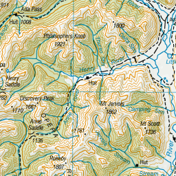 New Zealand Topographic Map - NZ Topo Map