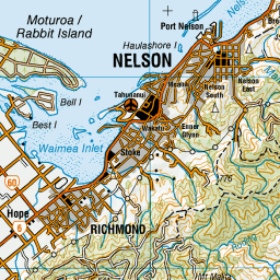 New Zealand Topographic Map - NZ Topo Map