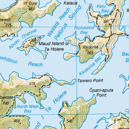 New Zealand Topographic Map - NZ Topo Map