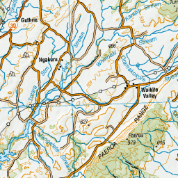 New Zealand Topographic Map - NZ Topo Map