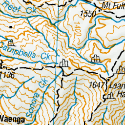 New Zealand Topographic Map - NZ Topo Map