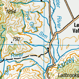 New Zealand Topographic Map - NZ Topo Map