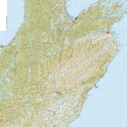New Zealand Topographic Map - NZ Topo Map