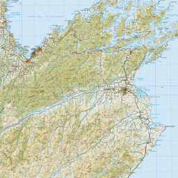 New Zealand Topographic Map - NZ Topo Map