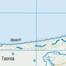 Taoroa, Chatham Islands - NZ Topo Map