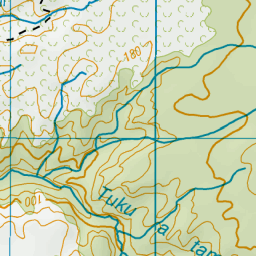 Tuku a tamatea River, Chatham Islands - NZ Topo Map
