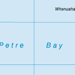 Petre Bay, Chatham Islands - NZ Topo Map