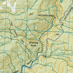 New Zealand Topographic Map - NZ Topo Map