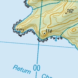 Return Channel, Southland - NZ Topo Map