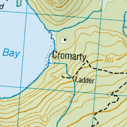 Cromarty, Southland - NZ Topo Map