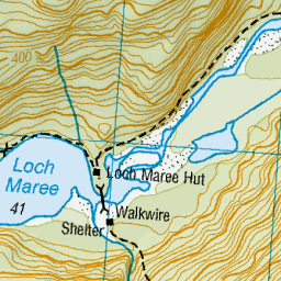 Dusky Track, Southland - NZ Topo Map