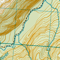 Dusky Track, Southland - NZ Topo Map