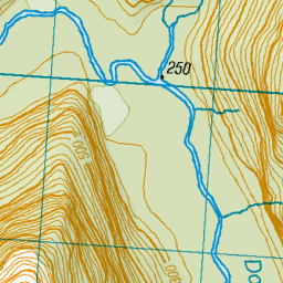 Doon River, Southland - NZ Topo Map