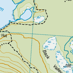 Back Valley, Southland - NZ Topo Map