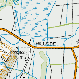 Freestone Farm, Southland - NZ Topo Map