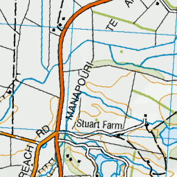 Stuart Farm, Southland - NZ Topo Map