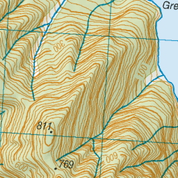 Greenstone Point, Southland - NZ Topo Map