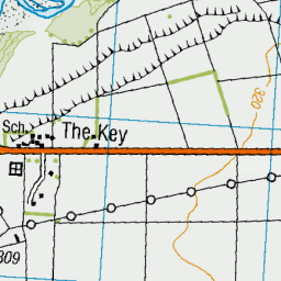 The Key, Southland - NZ Topo Map