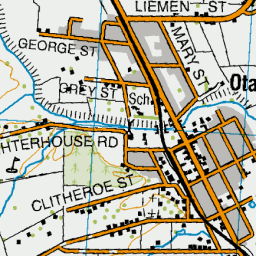 Otautau, Southland - NZ Topo Map