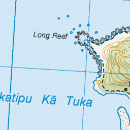 Long Reef, Southland - NZ Topo Map
