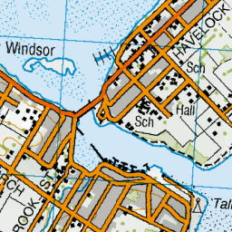 Riverton/Aparima, Southland - NZ Topo Map