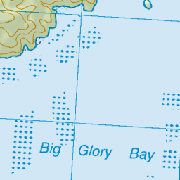 Big Glory Bay, Southland - NZ Topo Map