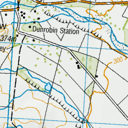Dunrobin Station, Southland - NZ Topo Map