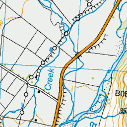 Aparima River, Southland - NZ Topo Map