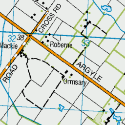 Ormsary, Southland - NZ Topo Map
