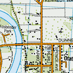 Otatara, Southland - NZ Topo Map