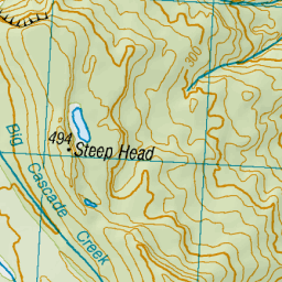 Steep Head, West Coast - NZ Topo Map