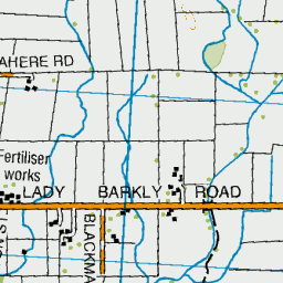 Lady Barkly, Southland - NZ Topo Map