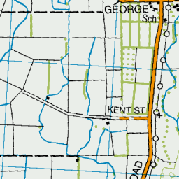 Dipton West, Southland - NZ Topo Map