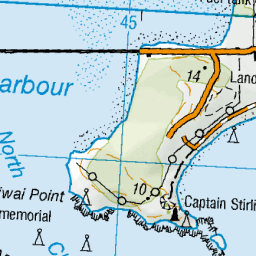 Tiwai Point, Southland - NZ Topo Map