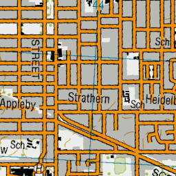 INVERCARGILL, Southland - NZ Topo Map