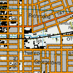 Georgetown, Southland - NZ Topo Map