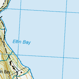 Elfin Bay, Otago - NZ Topo Map