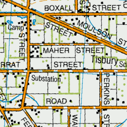 Tisbury, Southland - NZ Topo Map