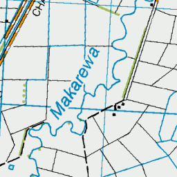 Makarewa River, Southland - NZ Topo Map