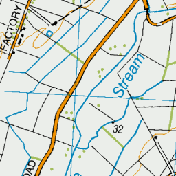 Hedgehope Stream, Southland - NZ Topo Map