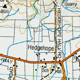 Hedgehope, Southland - NZ Topo Map