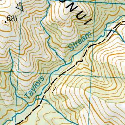 HOKONUI HILLS, Southland - NZ Topo Map
