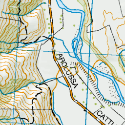 Mataura River, Southland - NZ Topo Map