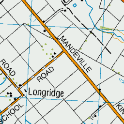 Longridge, Southland - NZ Topo Map