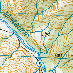 Mataura River, Southland - NZ Topo Map