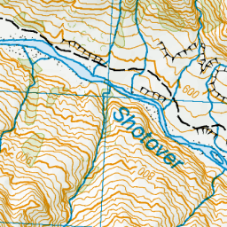 Shotover River, Otago - NZ Topo Map