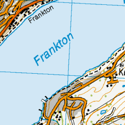 Frankton Arm, Otago - NZ Topo Map
