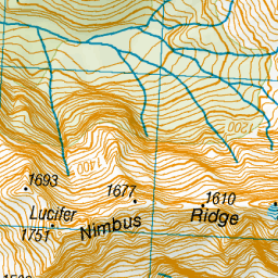 Lucifer, West Coast - NZ Topo Map